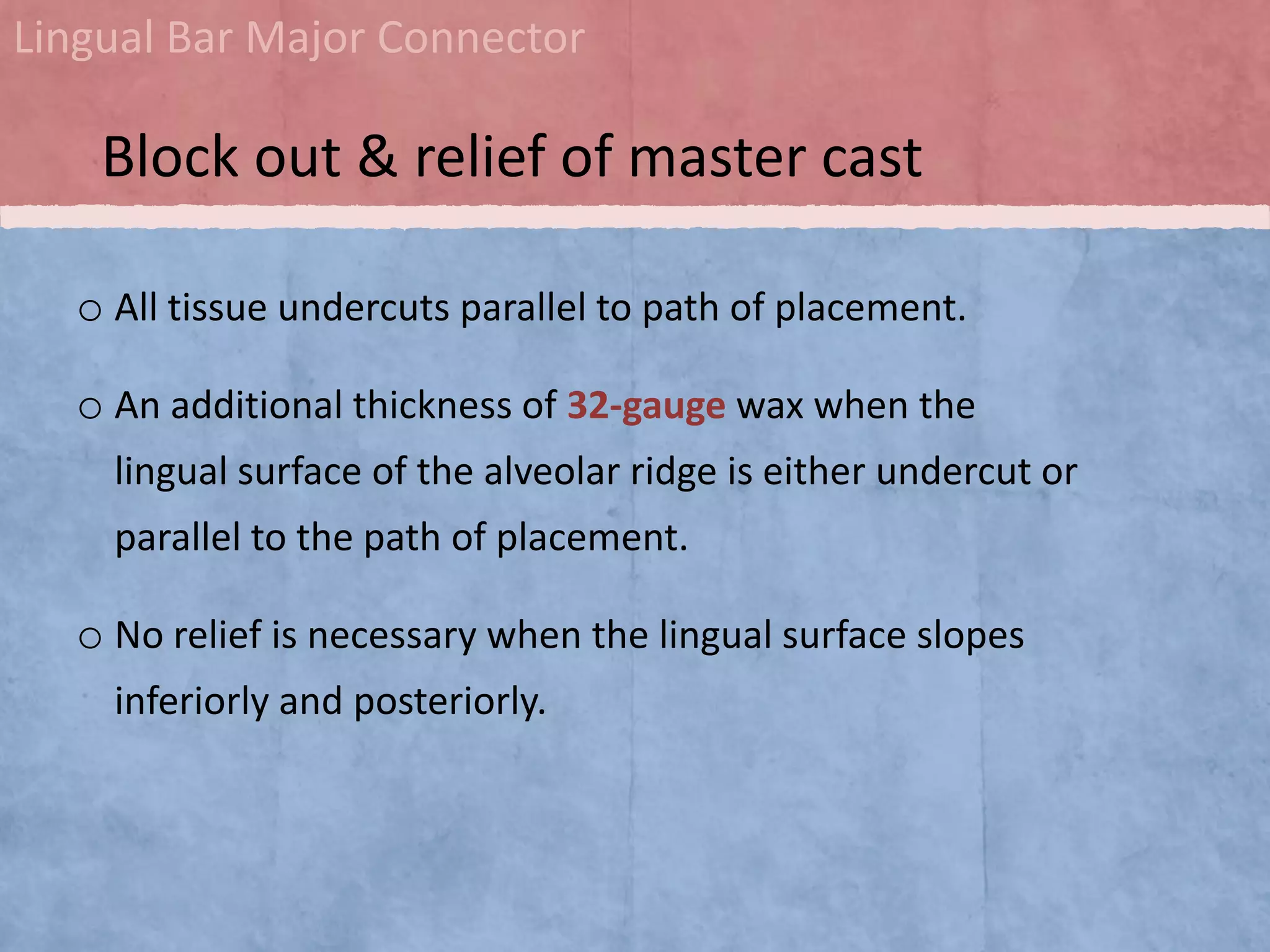 Mandibular Major Connectors | PPTX