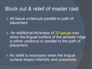 Mandibular Major Connectors | PPTX