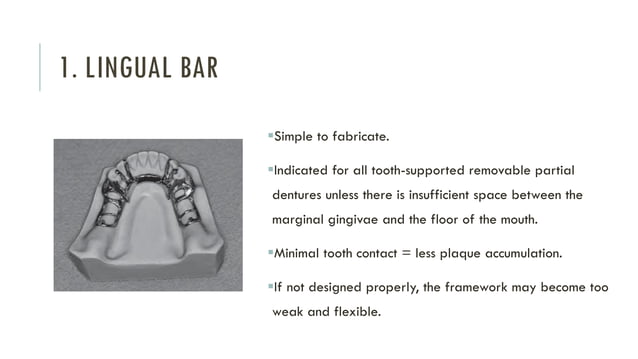 Mandibular Major Connectors | PDF | Dental Health | Diseases and Conditions