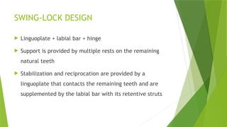 Mandibular Major Connectors Powerpoint Presentation | PPT