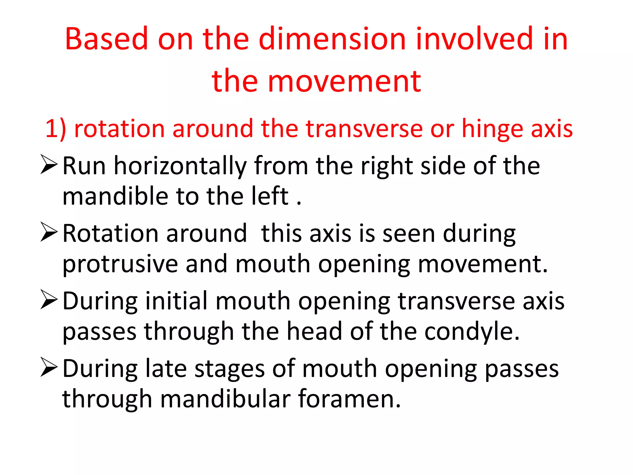 Mandibular movement | PPTX