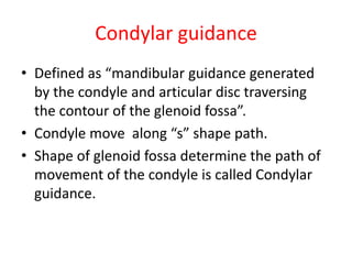 Mandibular movement | PPTX