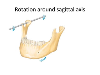 Sagittal Axis Of Rotation