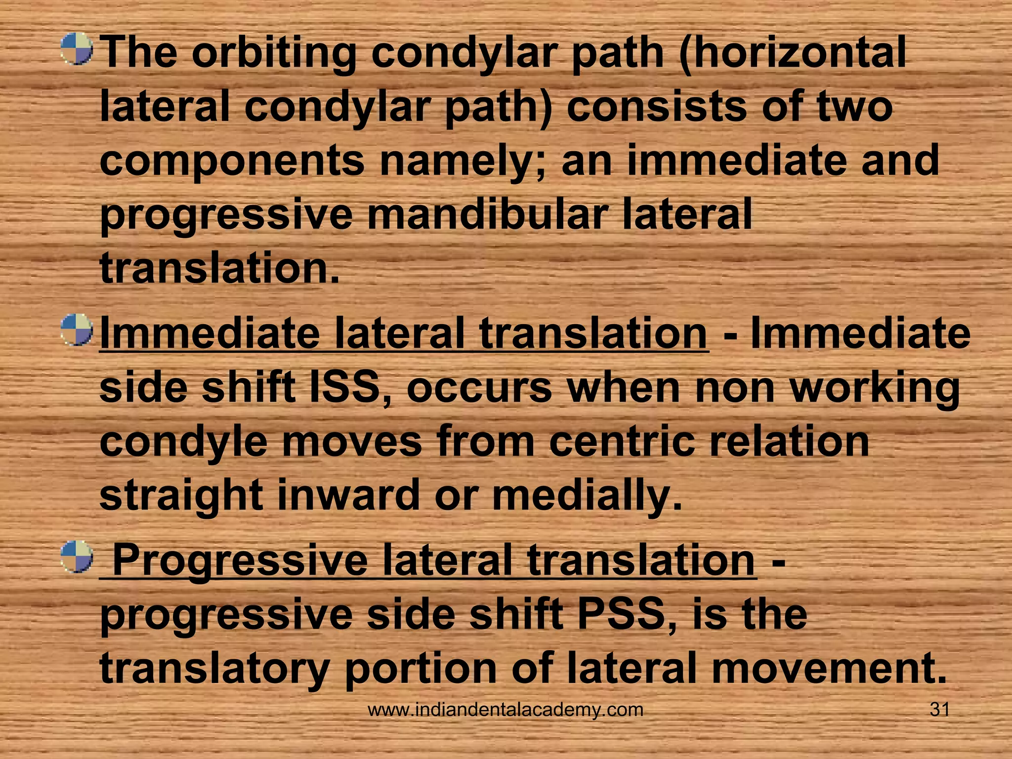 Mandibular movements/ Labial orthodontics | PPT
