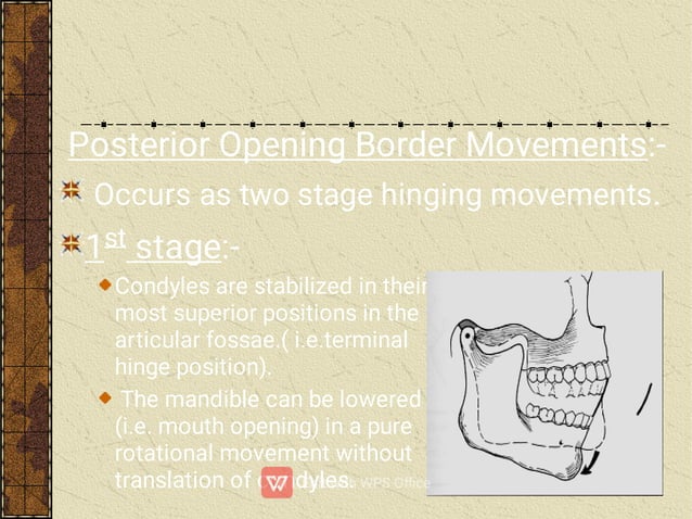 MANDIBULAR MOVEMENTS-2.pdf complete denture *********** | PPT