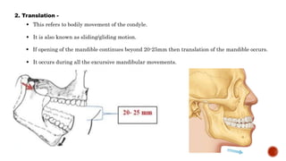 Mandibular movements | PPTX
