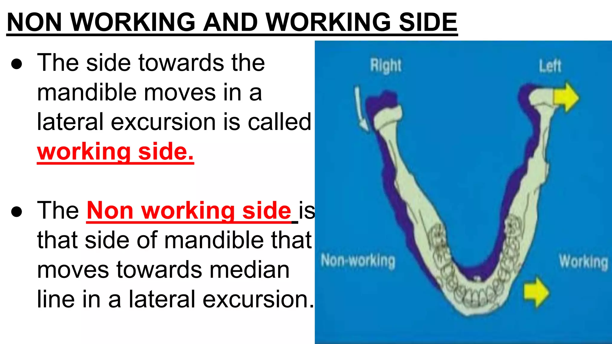 Mandibular movements in rpd | PPTX