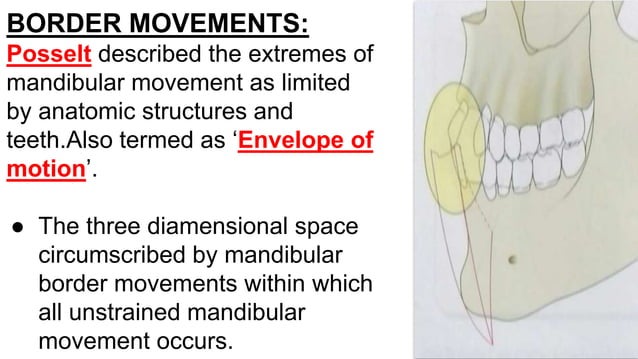 Mandibular movements in rpd | PPTX