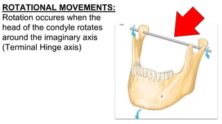 Mandibular movements in rpd | PPTX