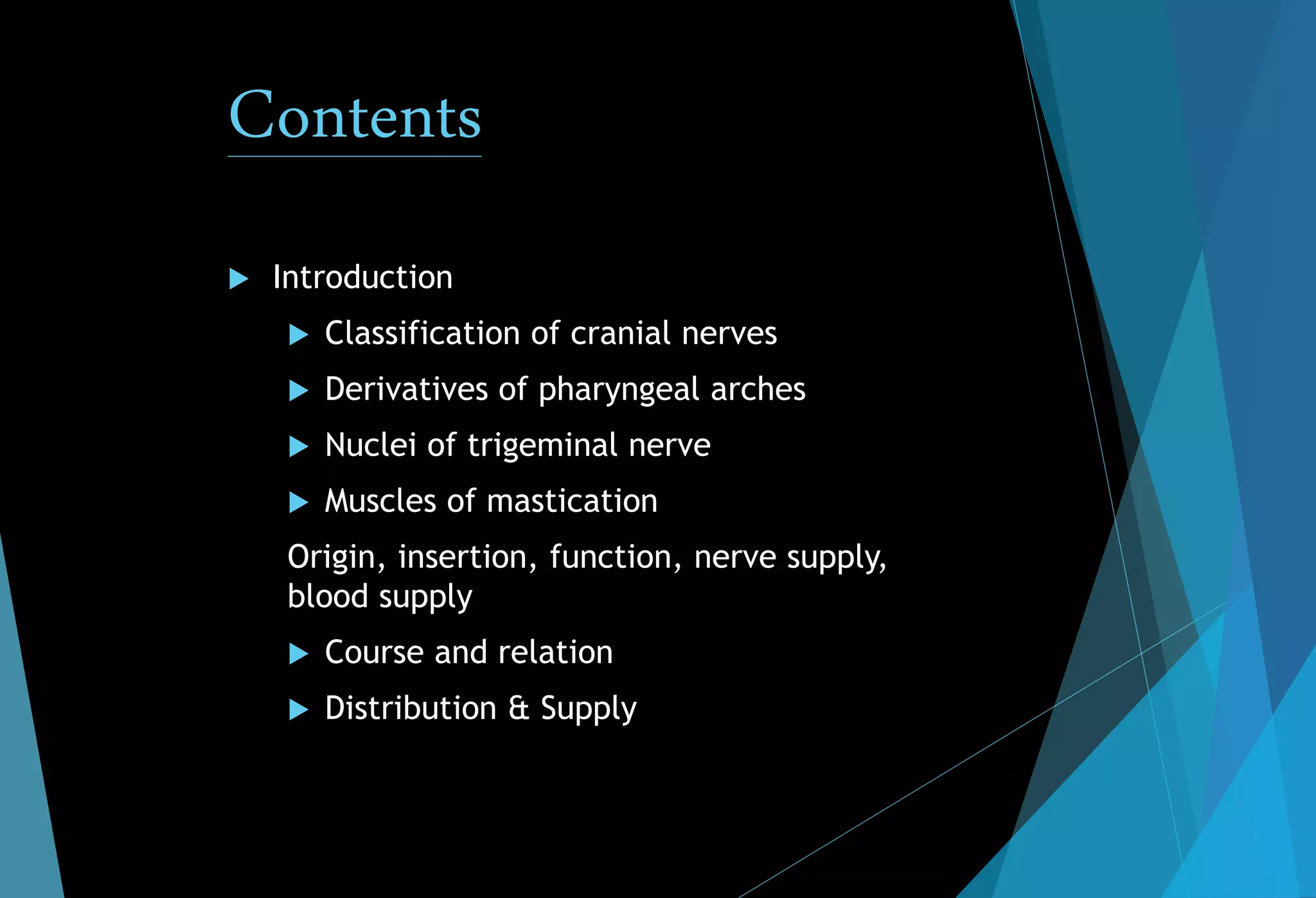 Mandibular nerve | PPTX