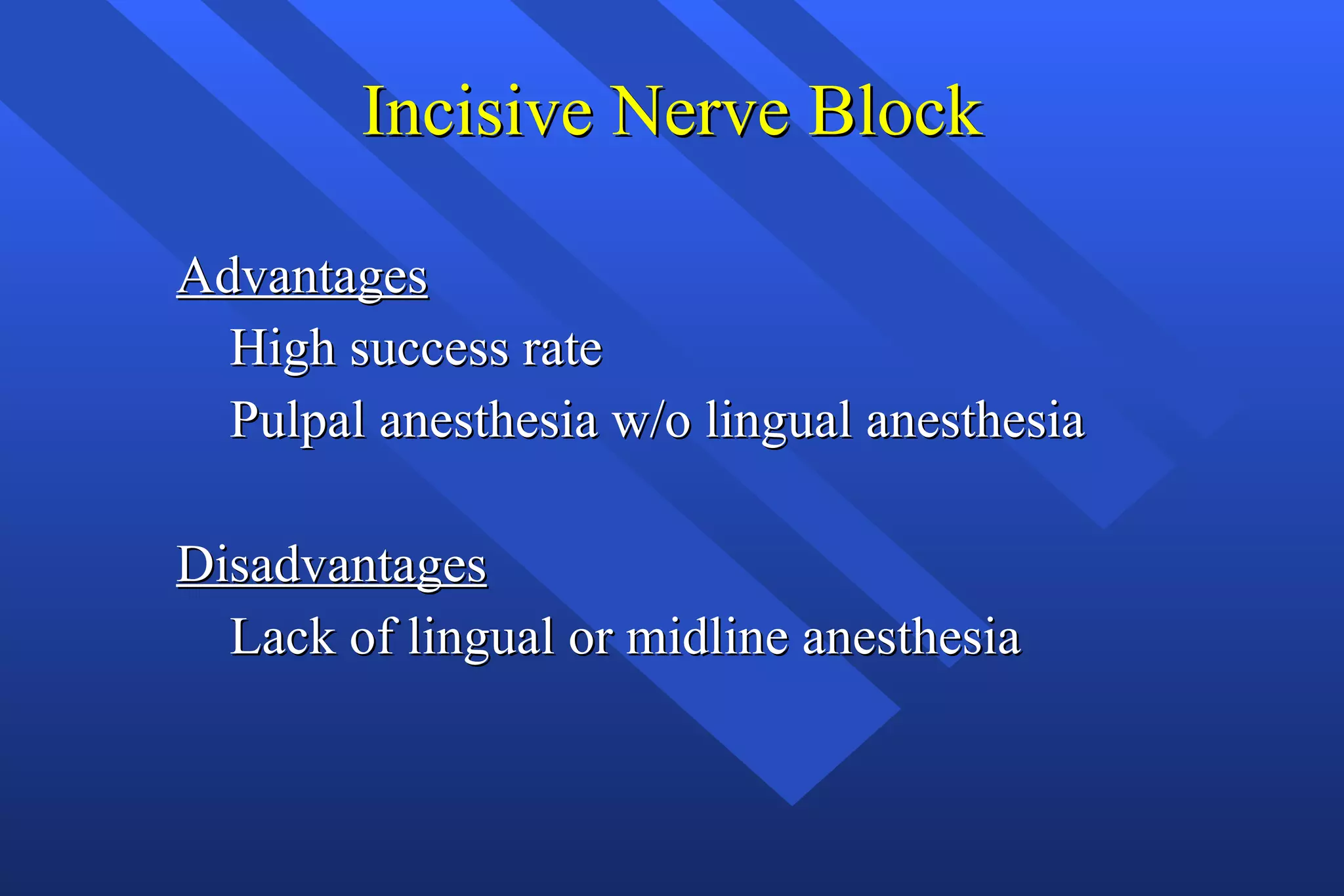 Mandibular nerve block (other techniques) | PPT