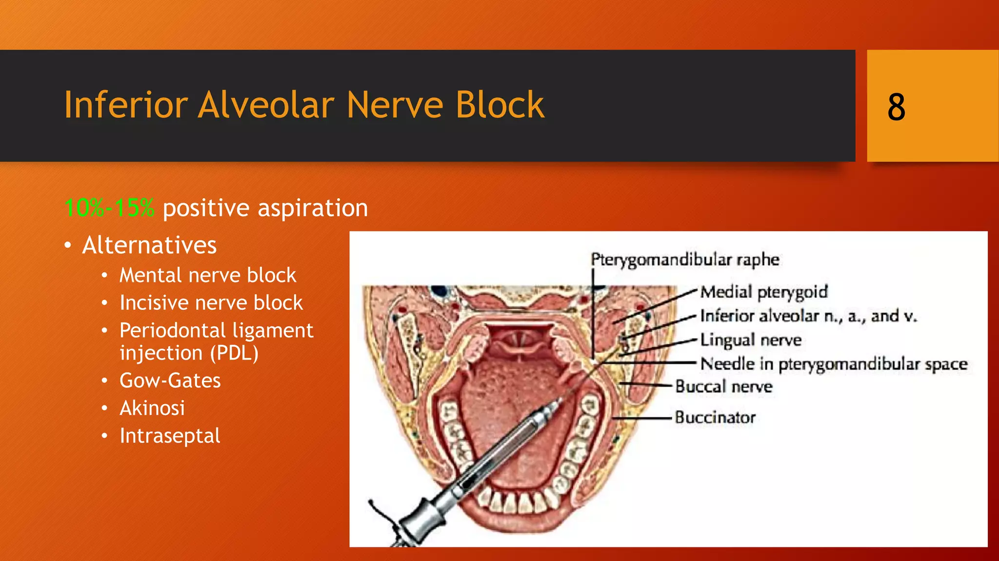 Mandibular nerve blocks | PPTX