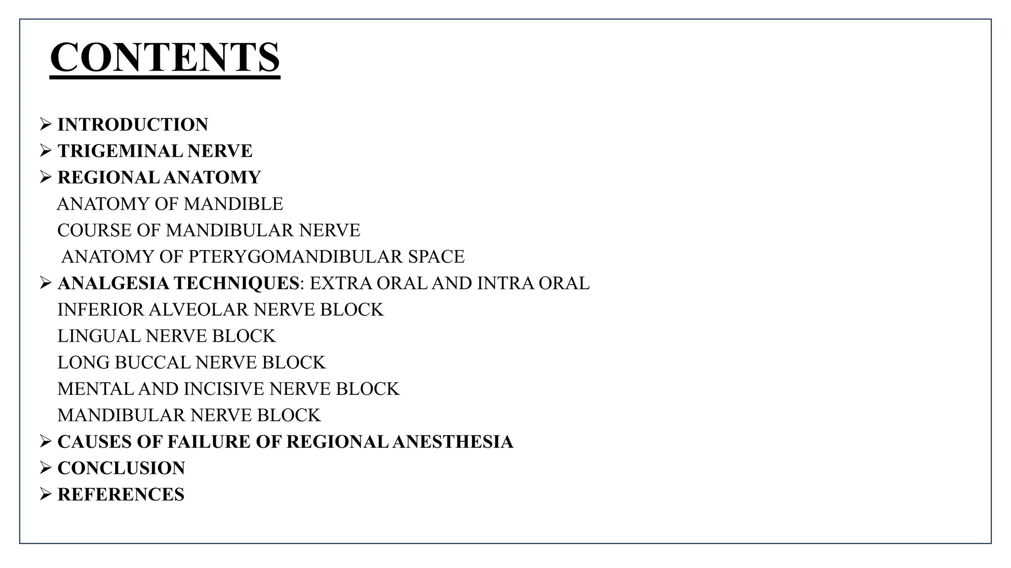 MANDIBULAR NERVE BLOCKS and techniques in dentistry | PPTX