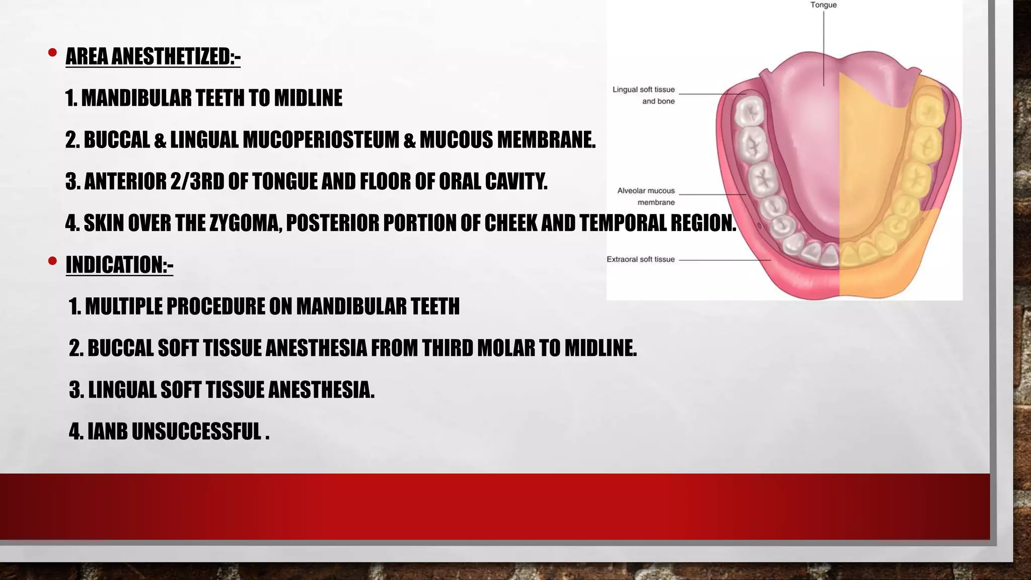 MANDIBULAR NERVE BLOCK TECHNIQUES | PPTX