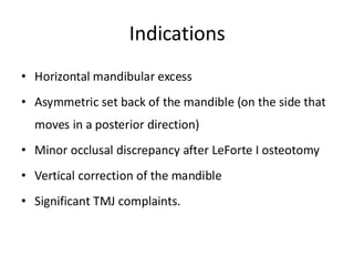 Mandibular orthognathic procedures oral surgery | PDF