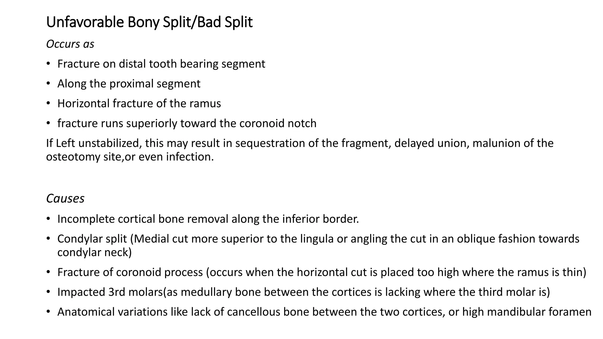 Mandibular osteotomy and genioplasty | PPTX