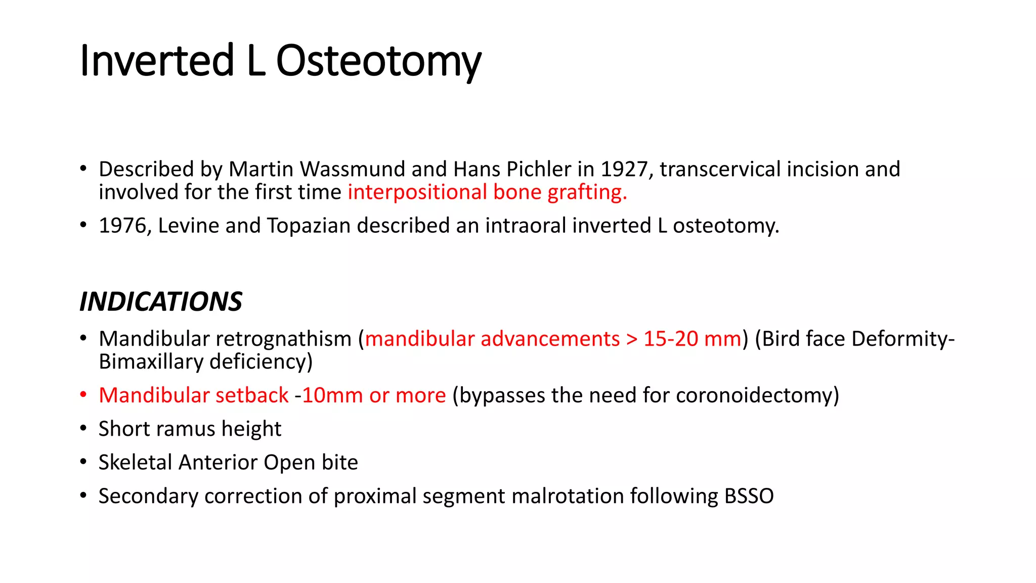 Mandibular osteotomy and genioplasty | PPTX