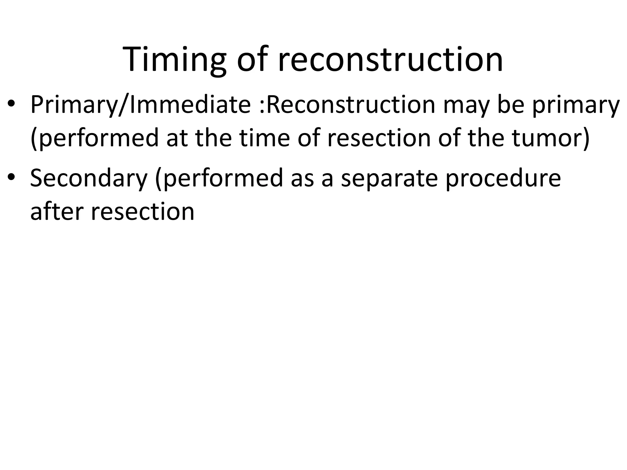 Mandibular reconstruction | PPTX