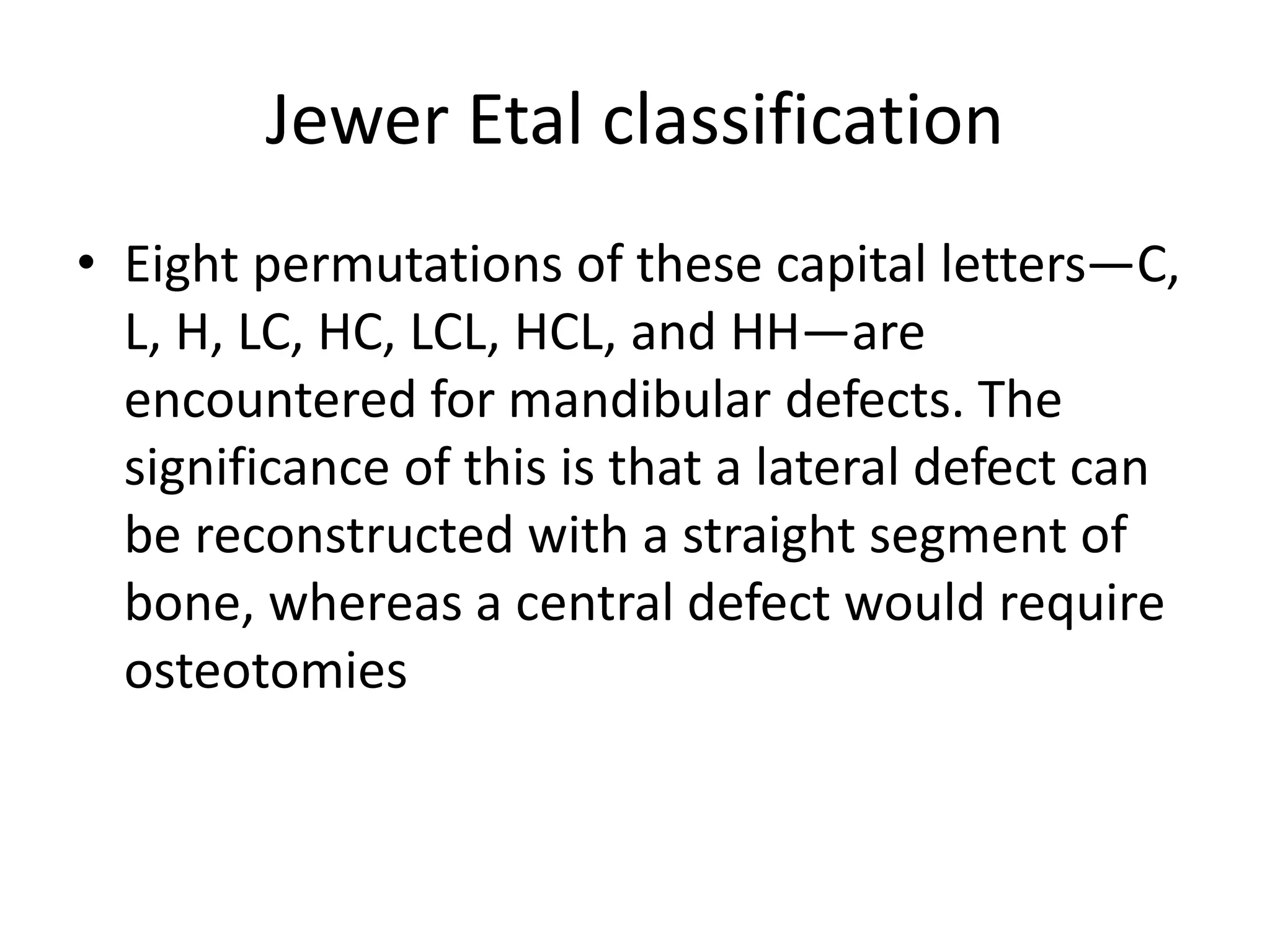 Mandibular reconstruction | PPTX