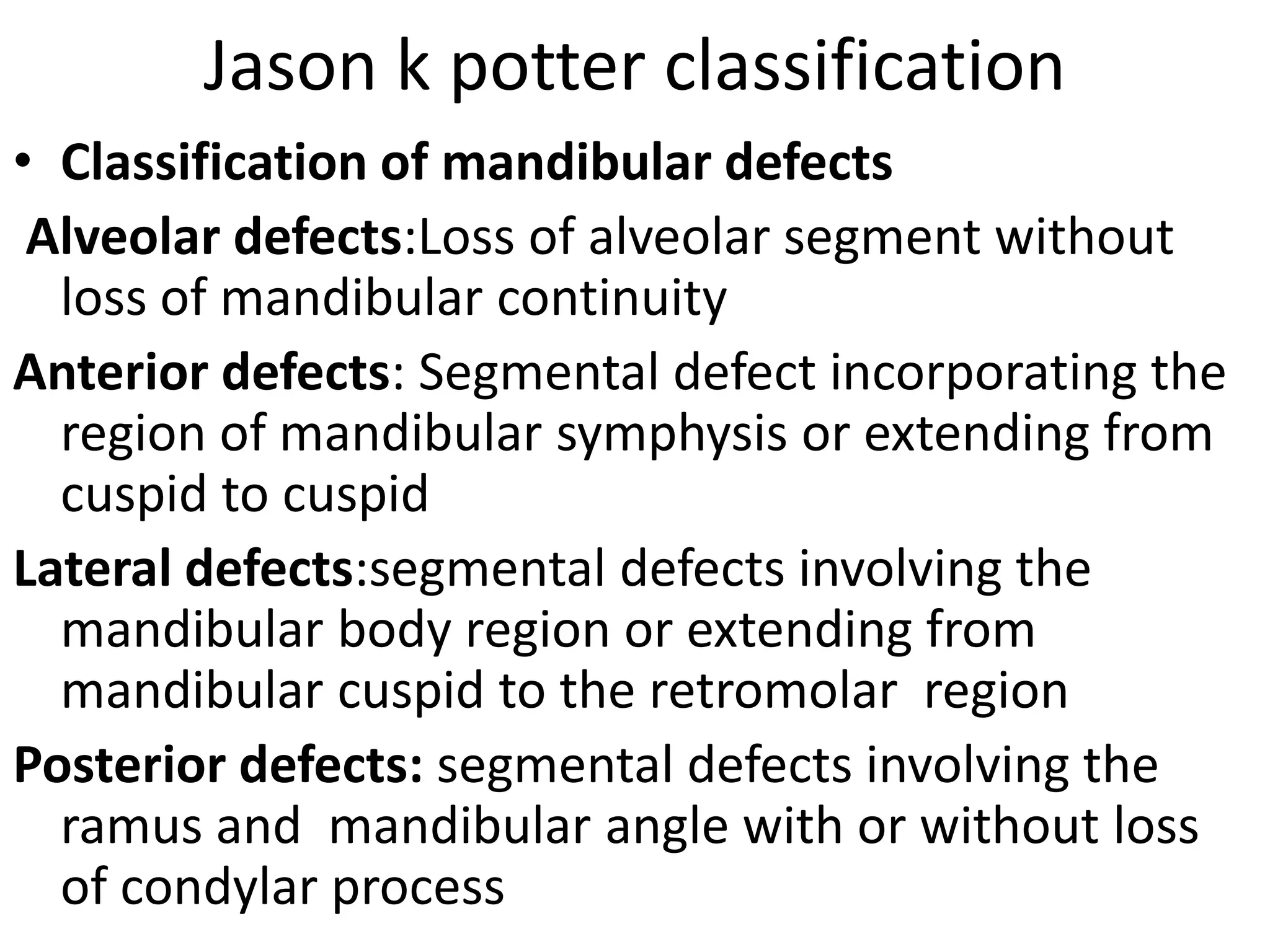Mandibular reconstruction | PPTX