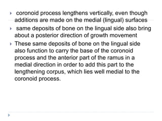 Mandibular remodelling | PPTX