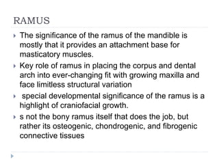Mandibular remodelling | PPTX