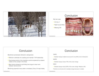 Mandibular Symphyseal Distraction Osteogenesis and SARPE aao 2018 ...