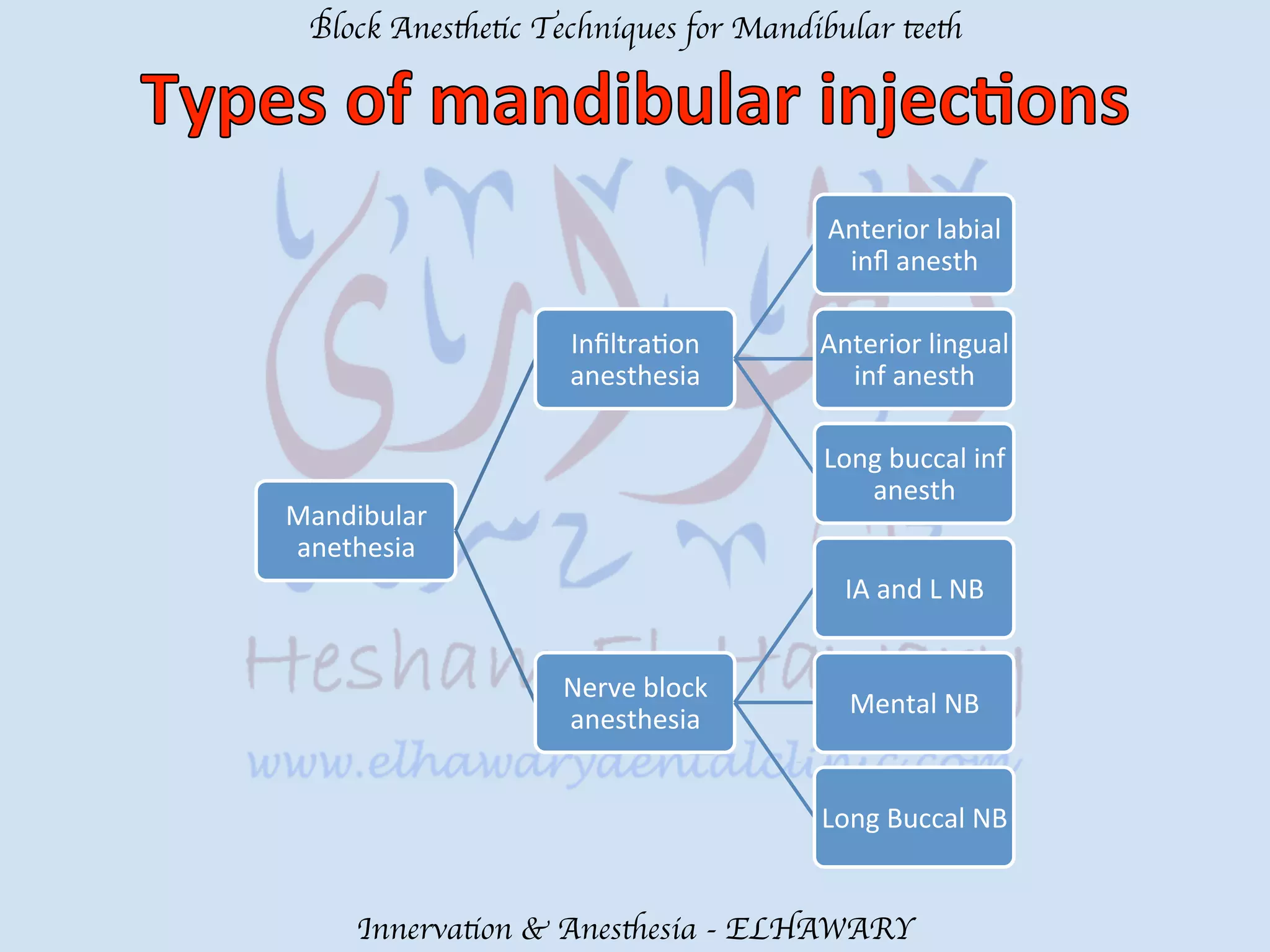 Mandibular teeth anesthetic block techniques | PDF