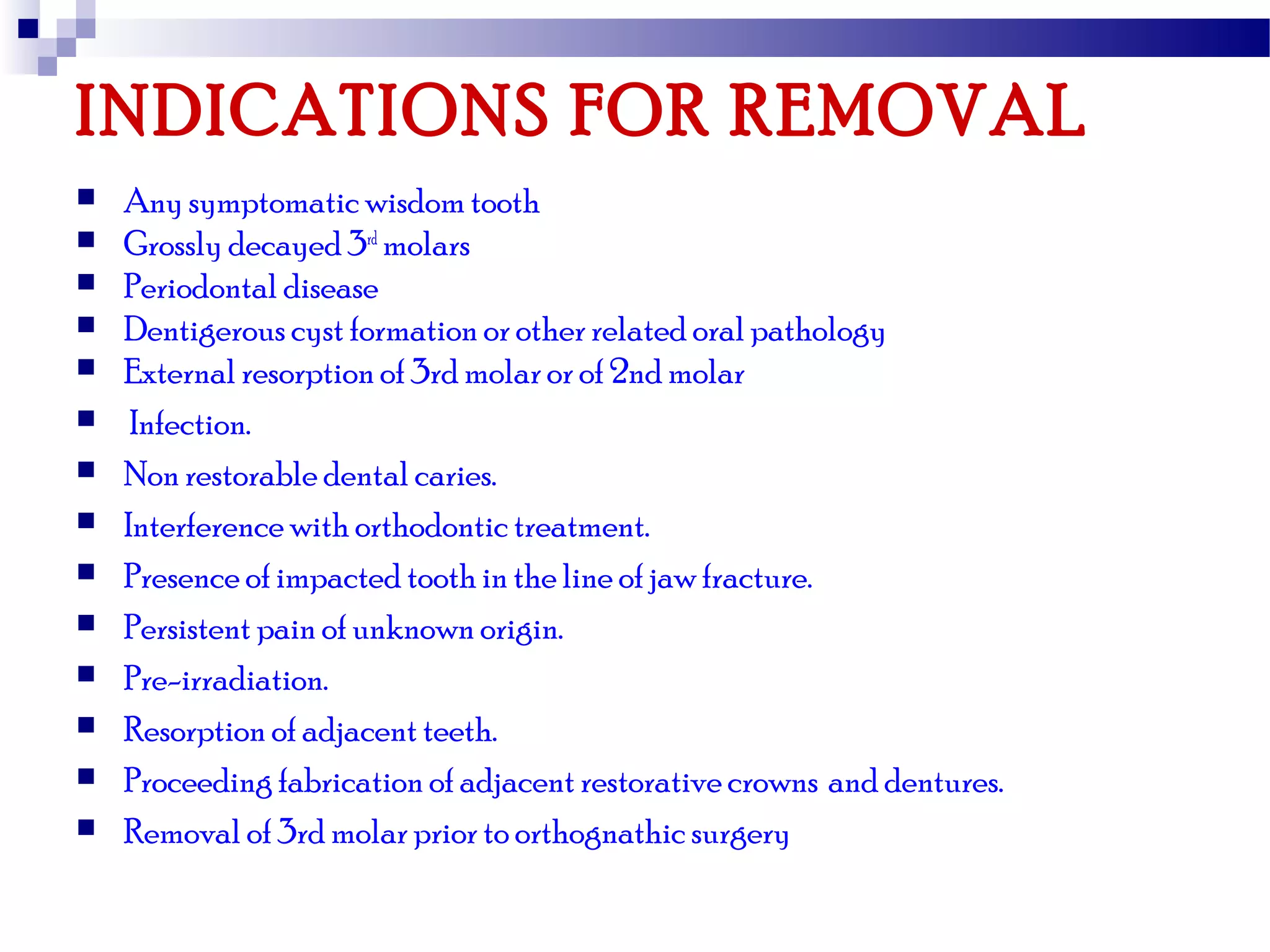 Mandibular third moalr impaction | PPT