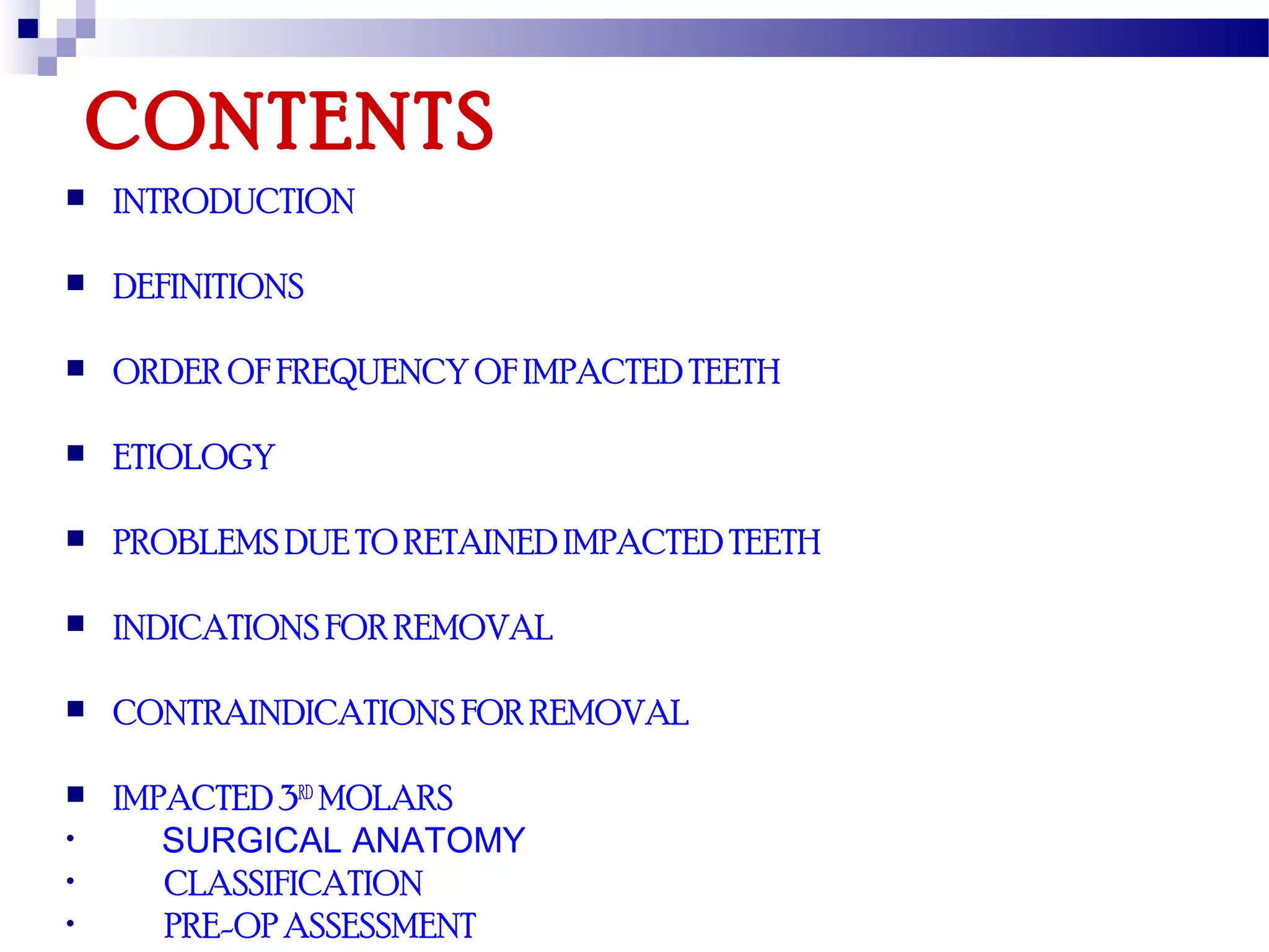 Mandibular third moalr impaction | PPT