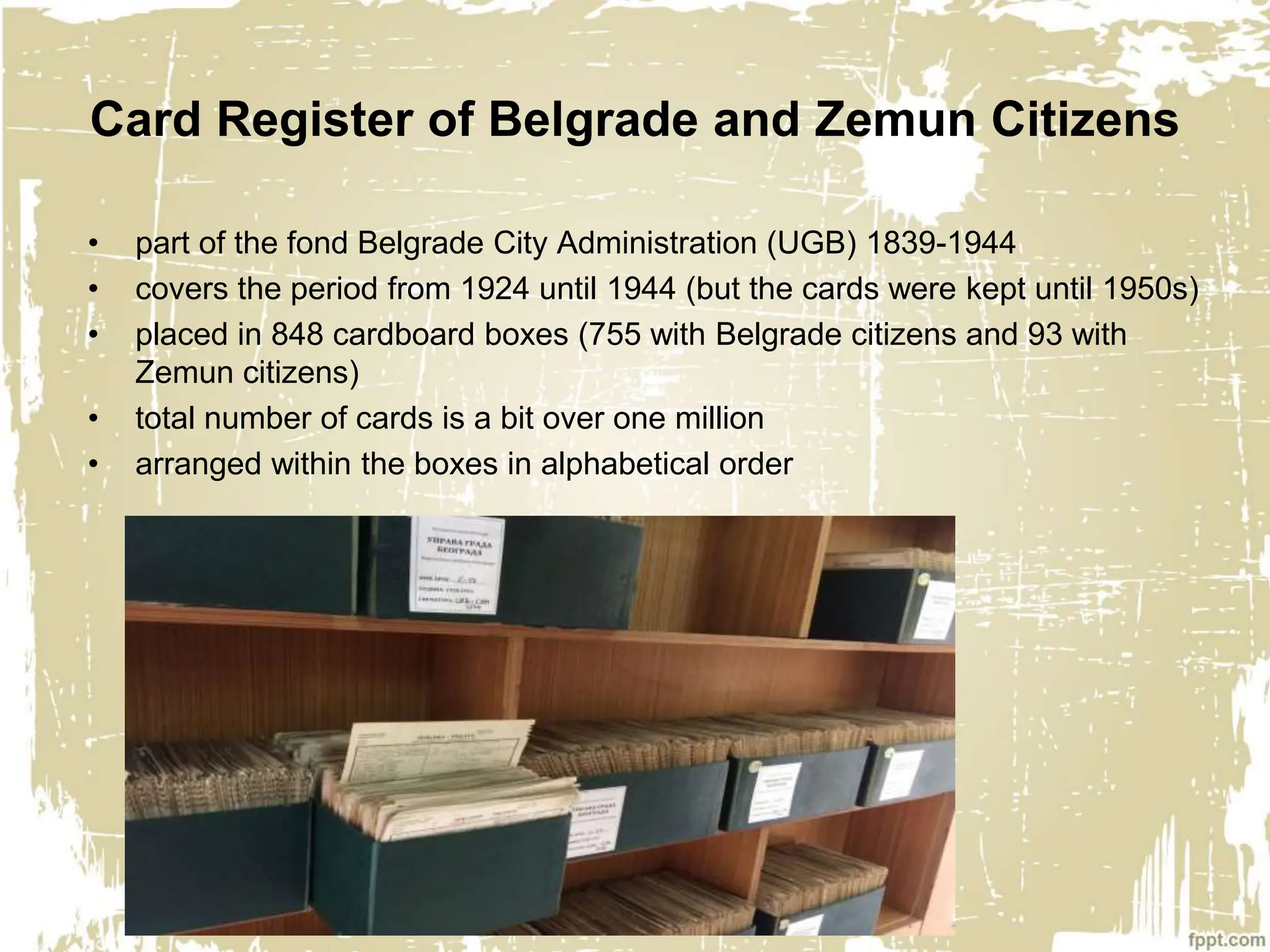 Biographical Sources for the Russian Emigration History | PPT