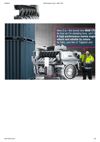 Man diesel & turbo – man 175 d | PDF