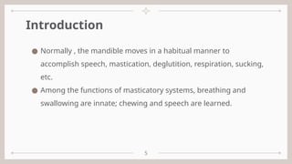 Mandibular movements and the envelope of motion | PPTX