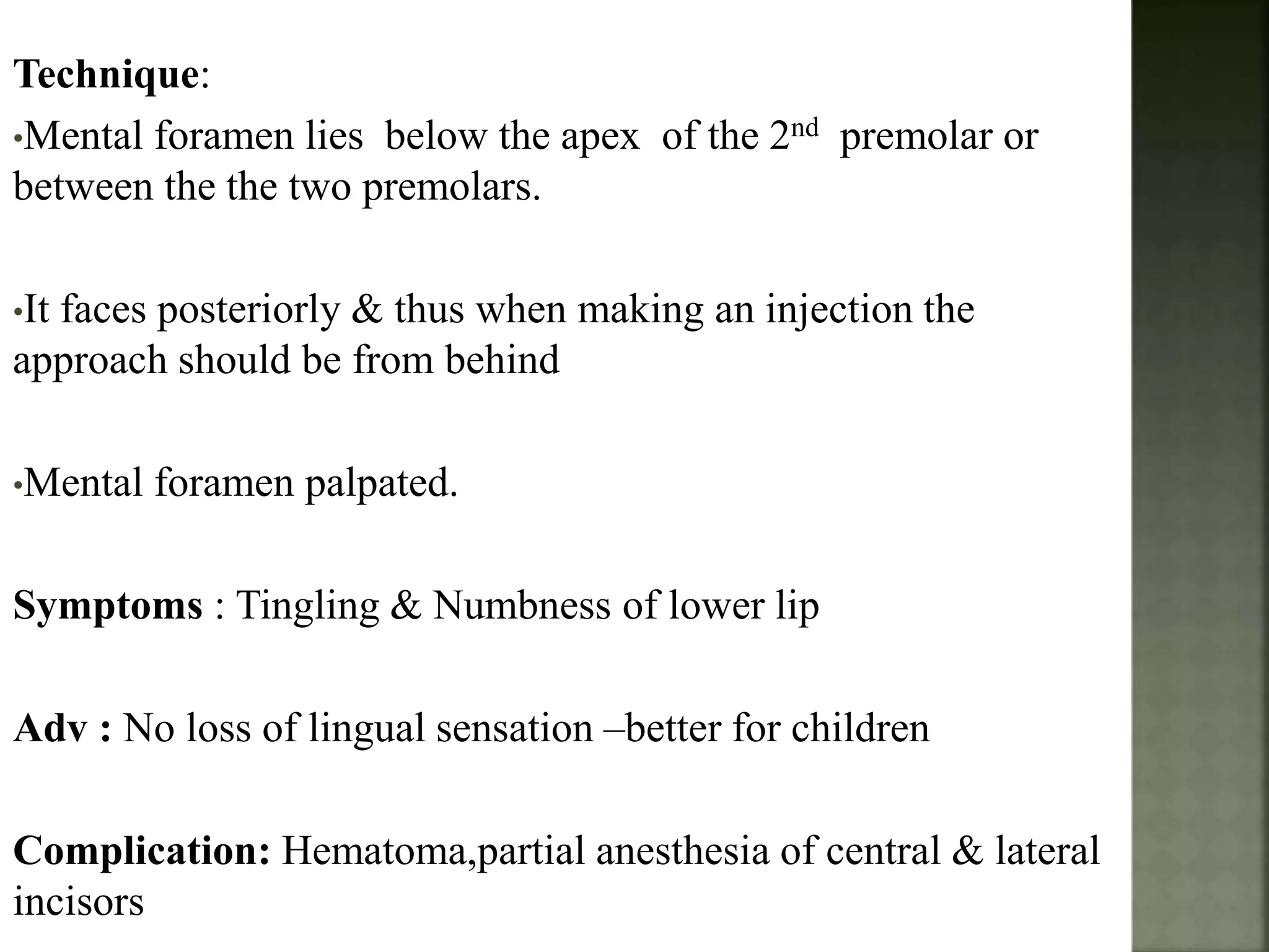 Mandibular nerve blocks techniques | PPTX