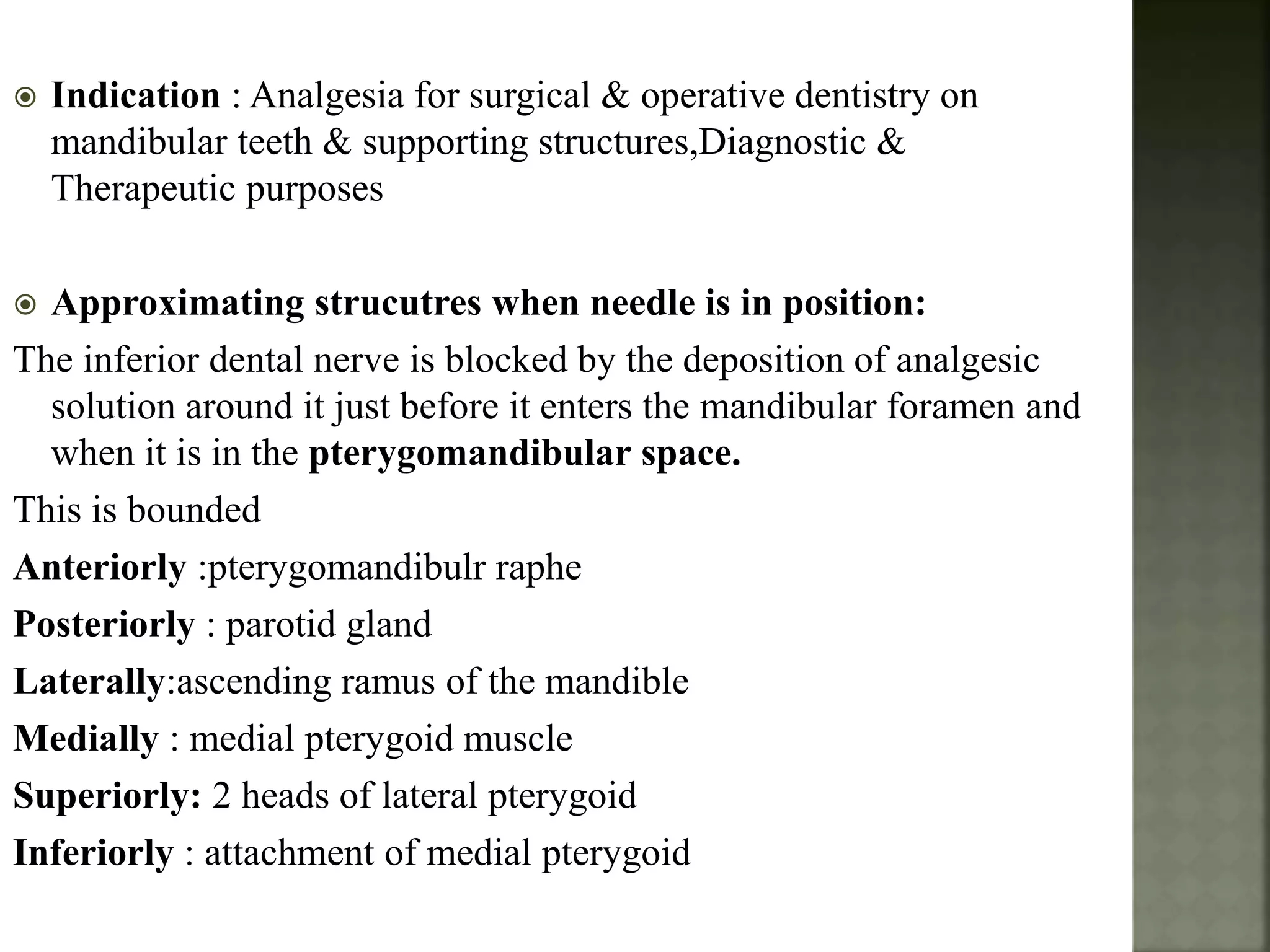 Mandibular nerve blocks techniques | PPTX