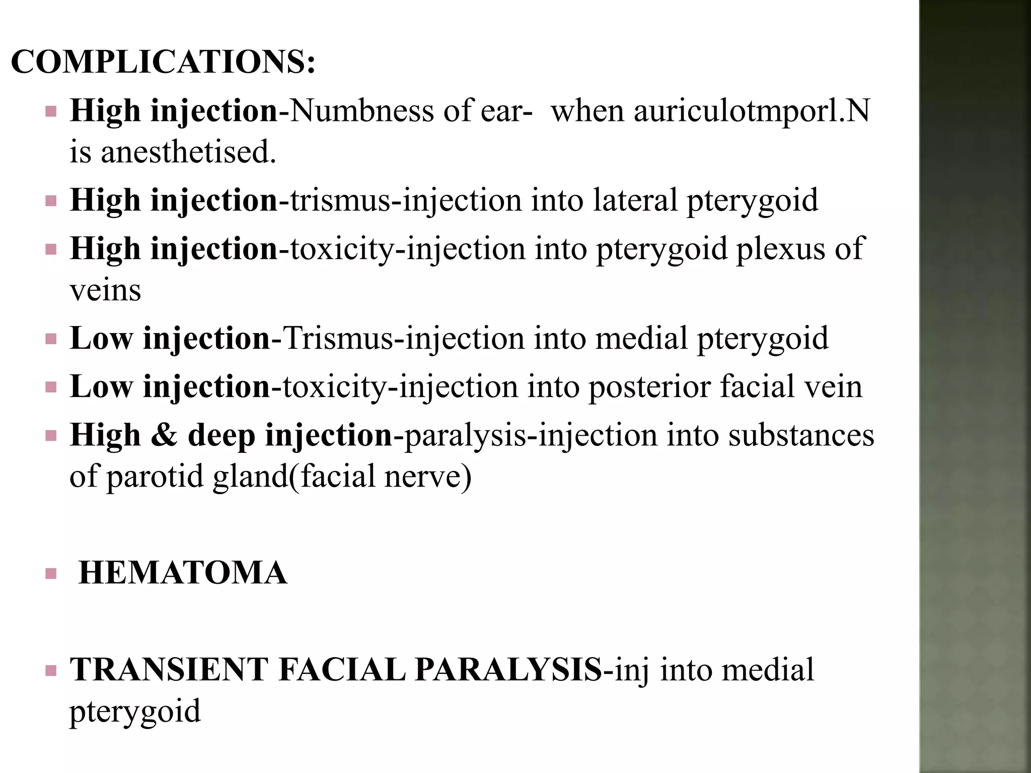 Mandibular nerve blocks techniques | PPTX