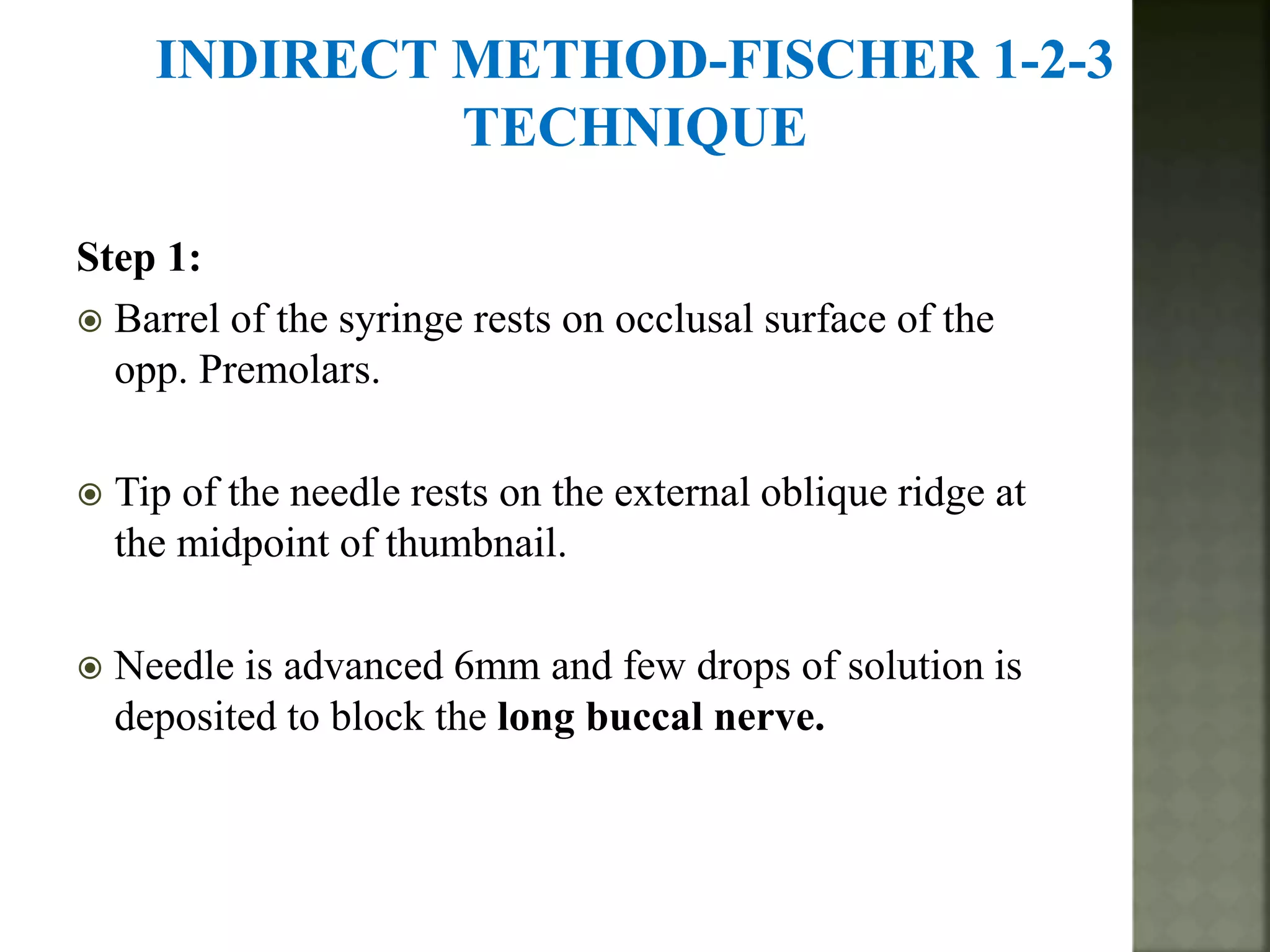 Mandibular nerve blocks techniques | PPTX