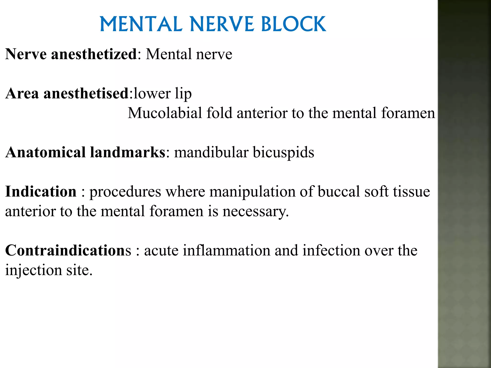 Mandibular nerve blocks techniques | PPTX