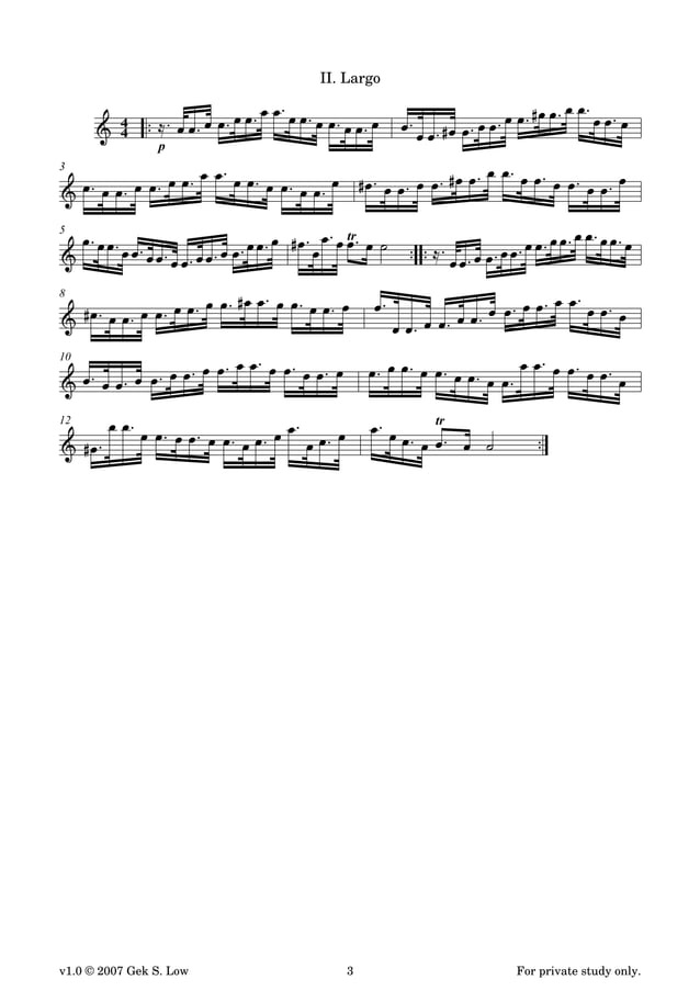 Mandolin concerto in c major rv425 | PDF