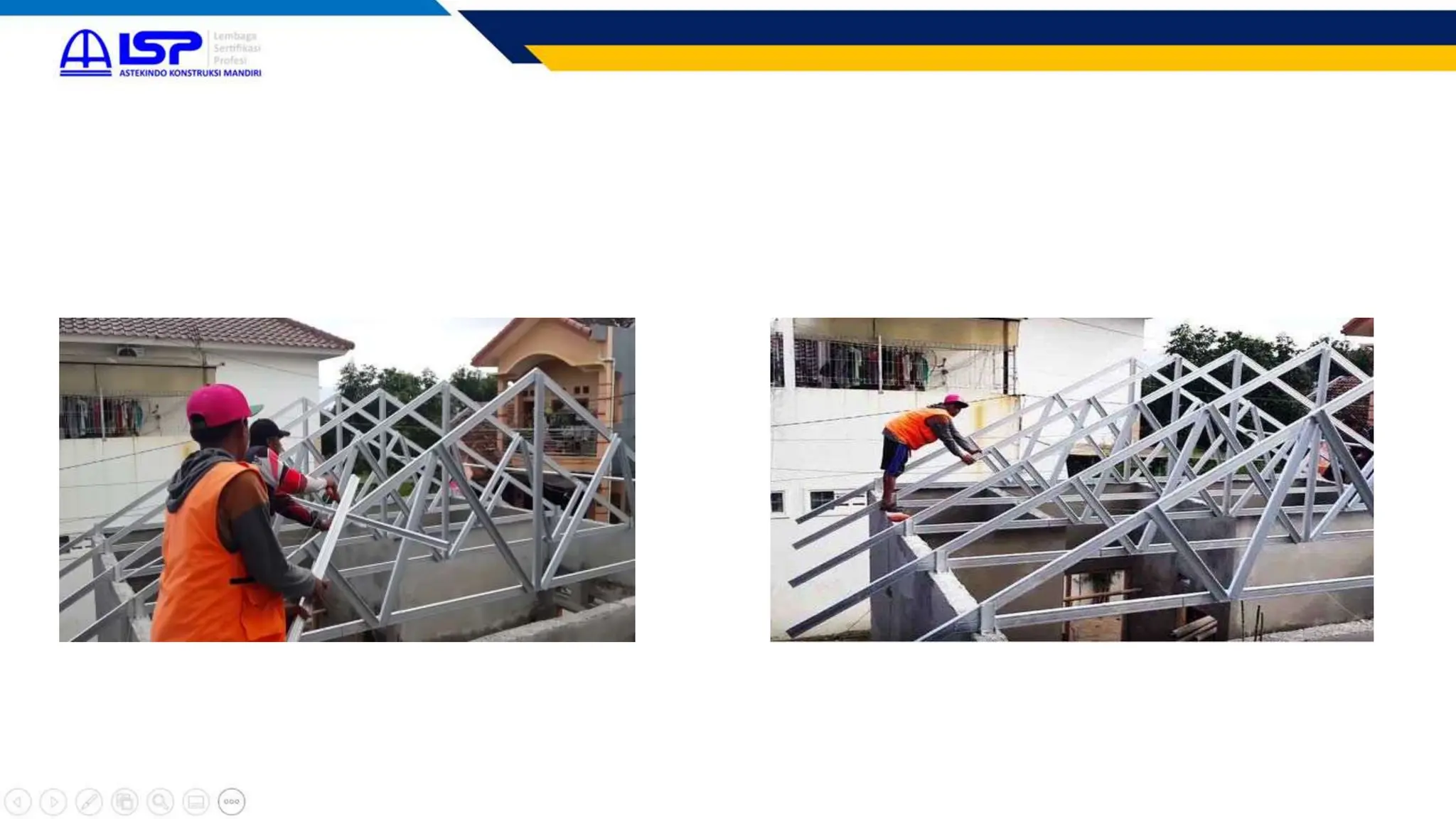 Mandor Pemasangan (Installer) Rangka Atap Baja Ringan.pptx