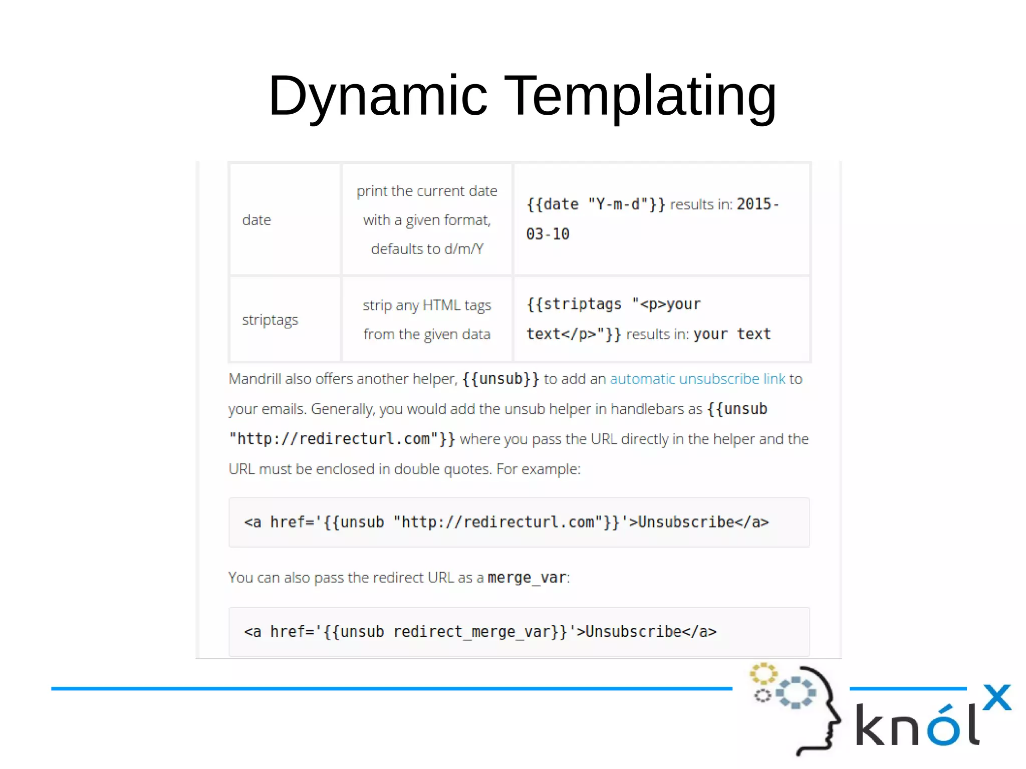 Mandrill Templates | PPT | Free Download