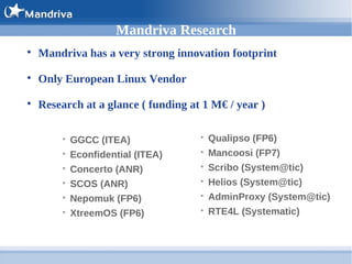 Mandriva Company Overview | PPT