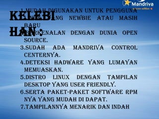 Mandriva linux ppt | PPTX