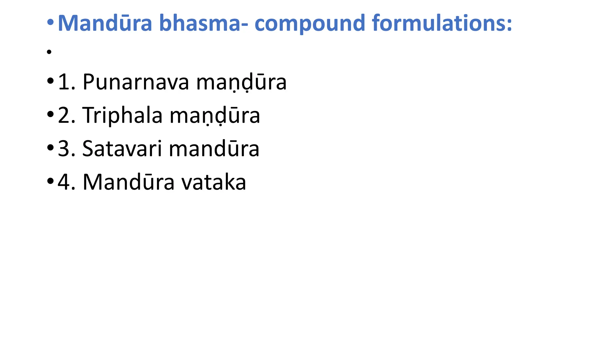 Mandura.pptx rasa shastra mandura dravya | PPTX