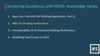 M&V for Building Performance | PDF