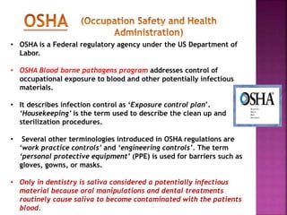Maneesh seminar- infection control | PPTX