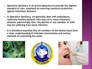 Maneesh seminar- infection control | PPT
