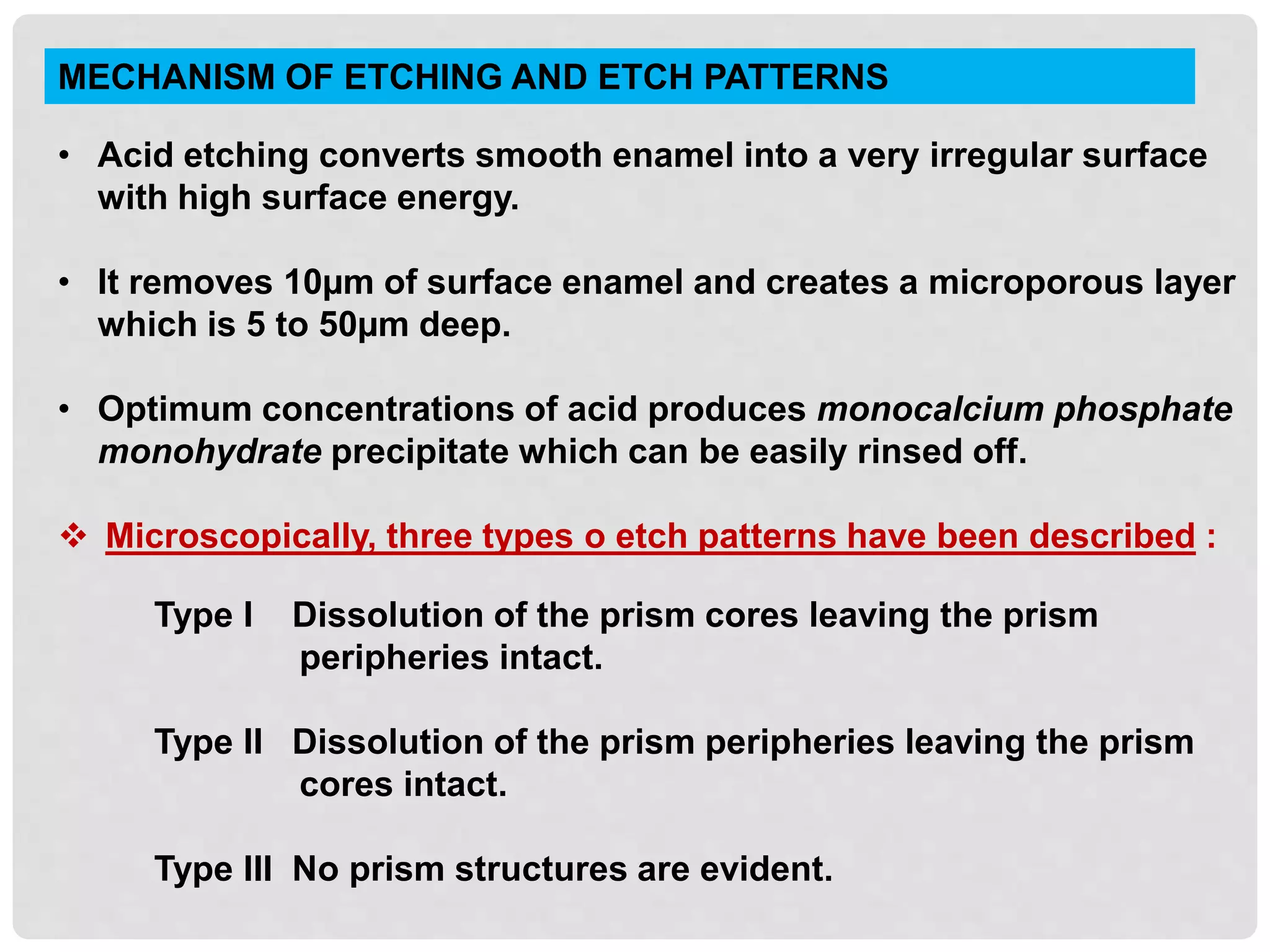 bonding to enamel & dentin | PPTX