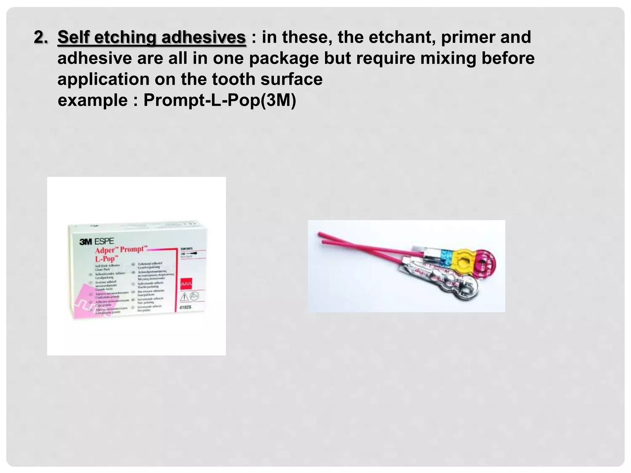 bonding to enamel & dentin | PPTX