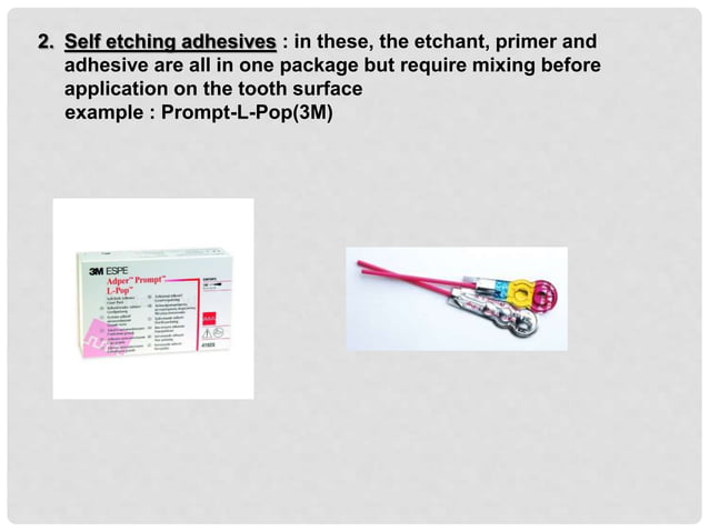 bonding to enamel & dentin | PPTX
